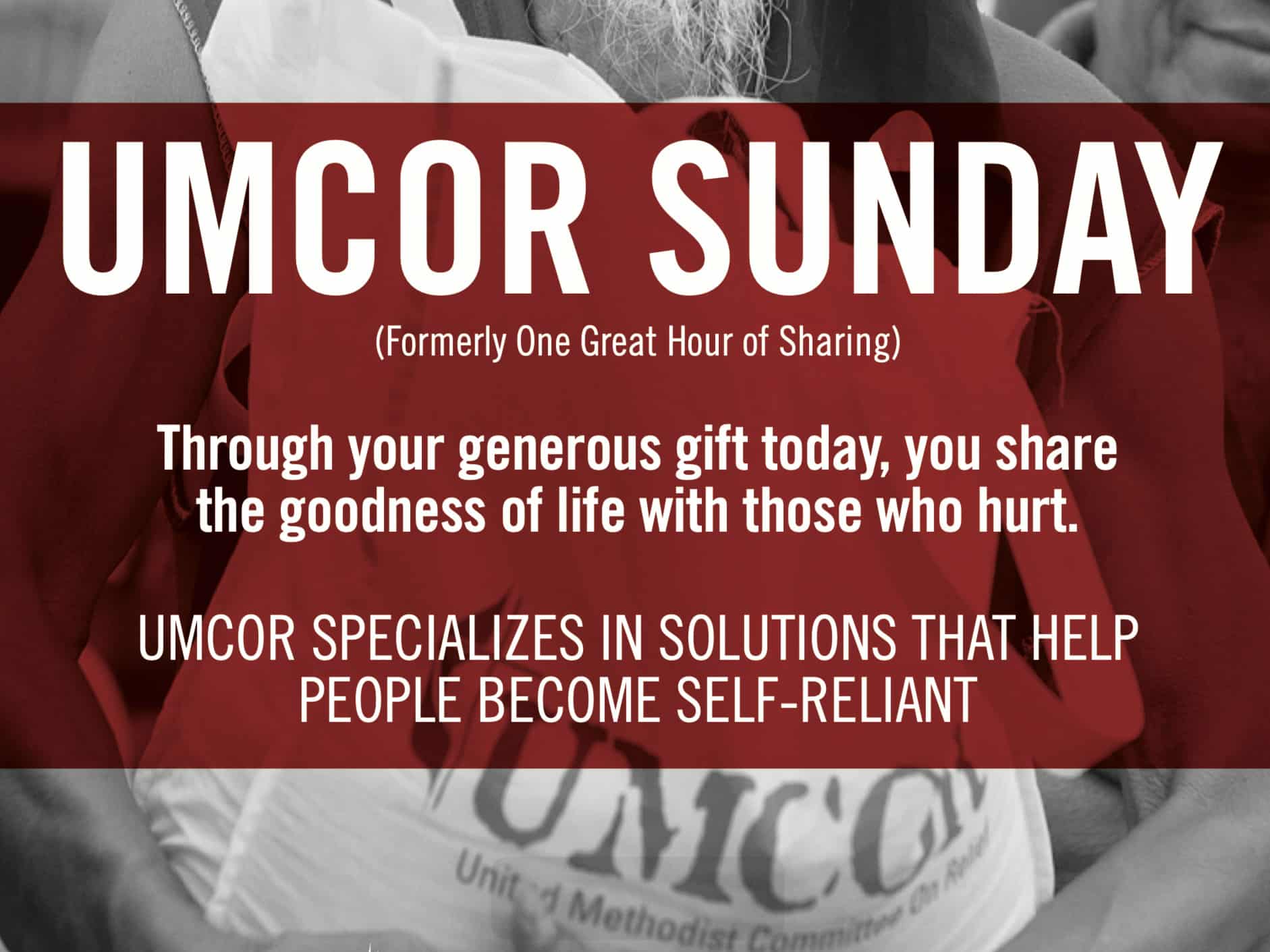 Humanitarian Relief and Recovery (UMCOR) | Global Ministries
